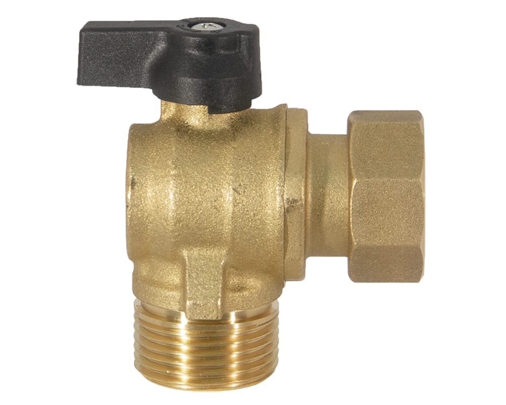 Male-female angle ball valve with swivel nut - 2200 | Pintossi+C