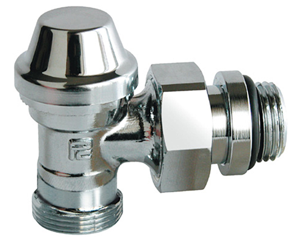 Angle lockshield for designer radiator - 332cr | Pintossi+C