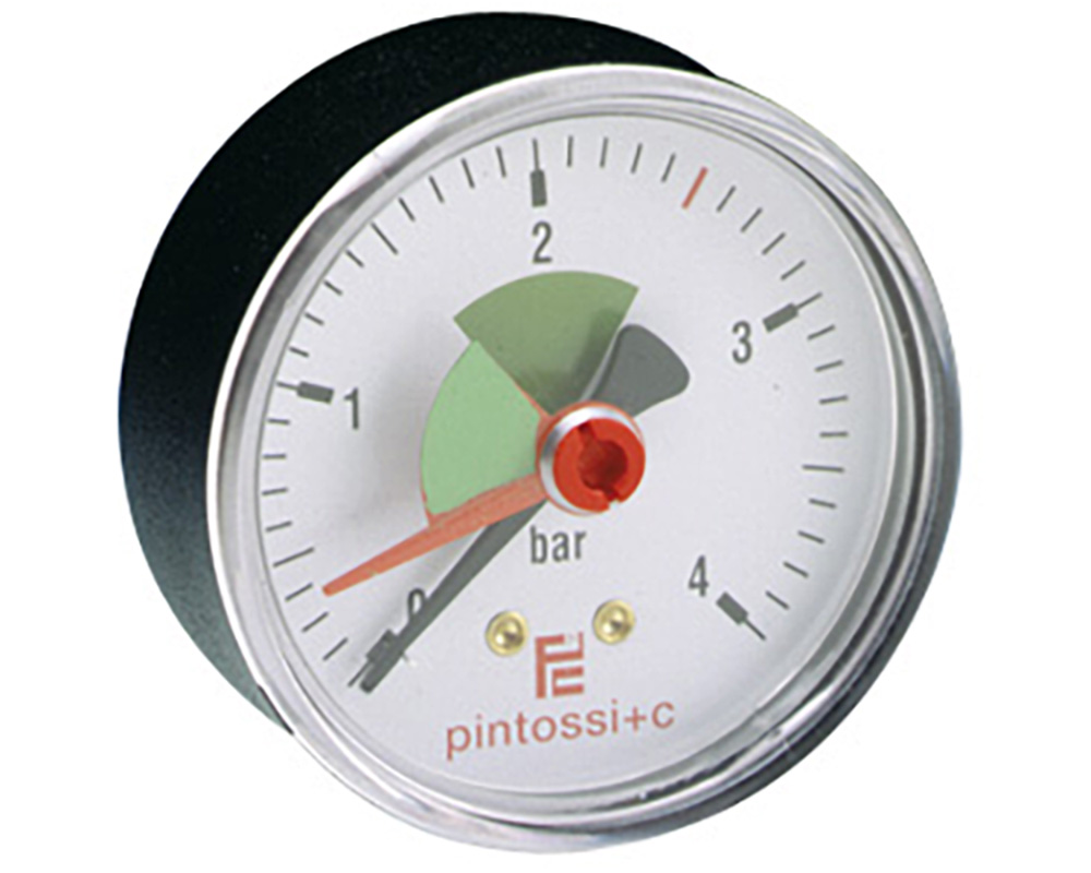 Manometer with back connection - 564 | Pintossi+C