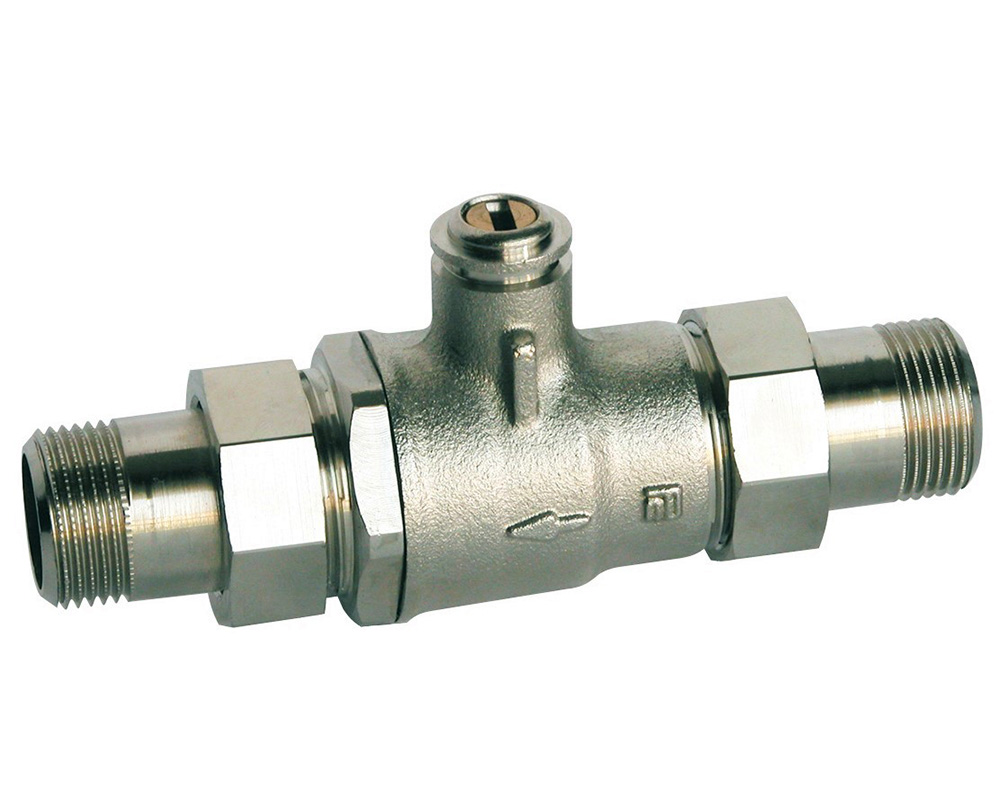STREAM series 2 way zone ball valve with pipe unions - 772 | Pintossi+C