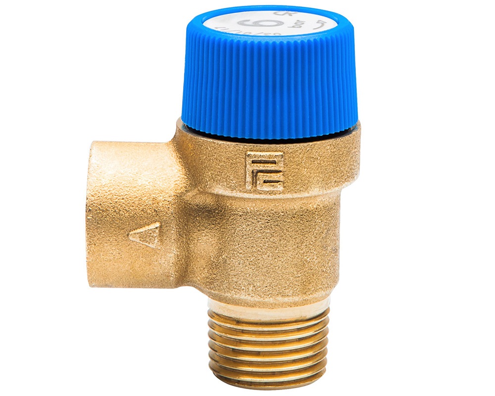 DZR brass male safety valve - 582dzr | Pintossi+C
